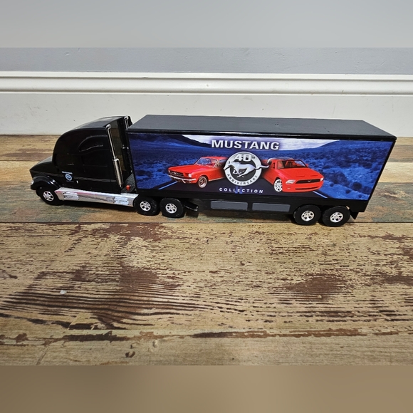 Getty | Toys | 204 Getty Mustang Car Carrier | Poshmark